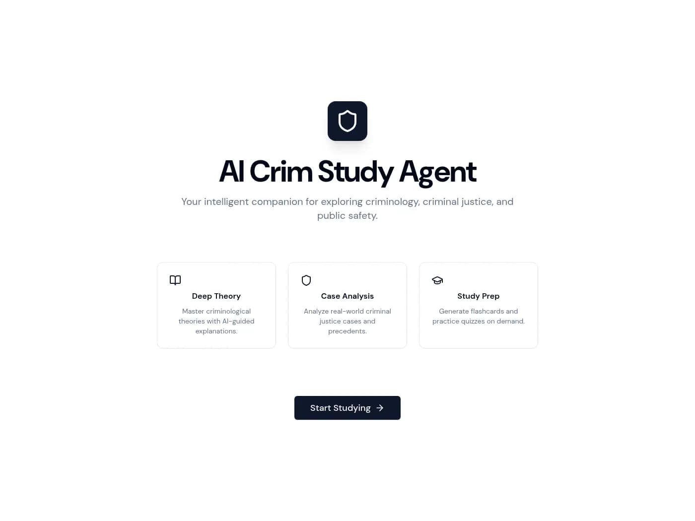 AI Crim Study Agent