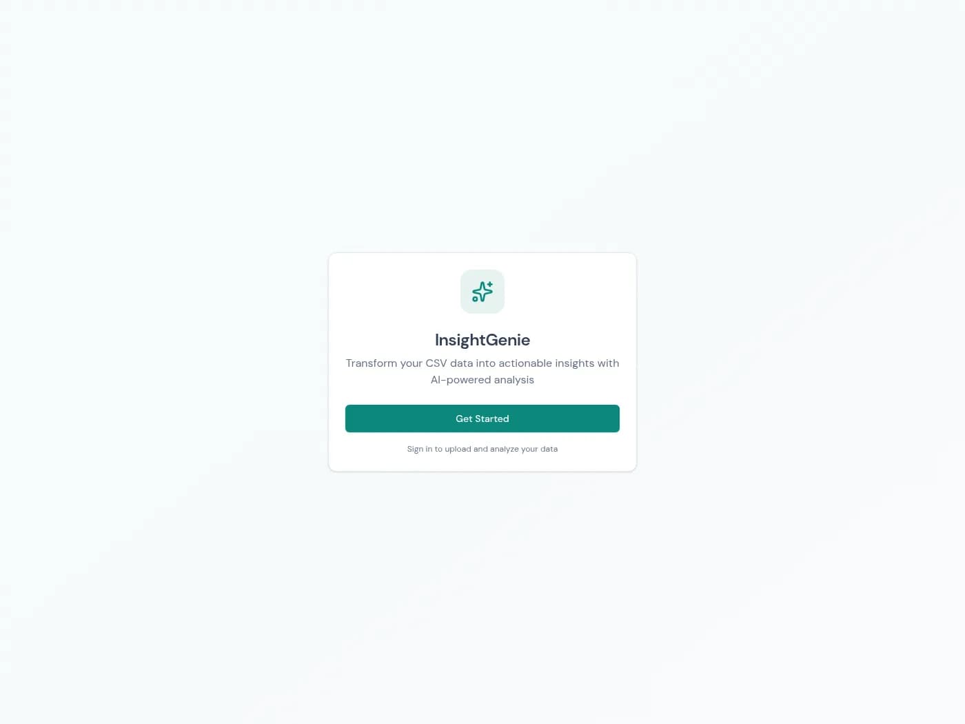 InsightGenie AI Analyzer