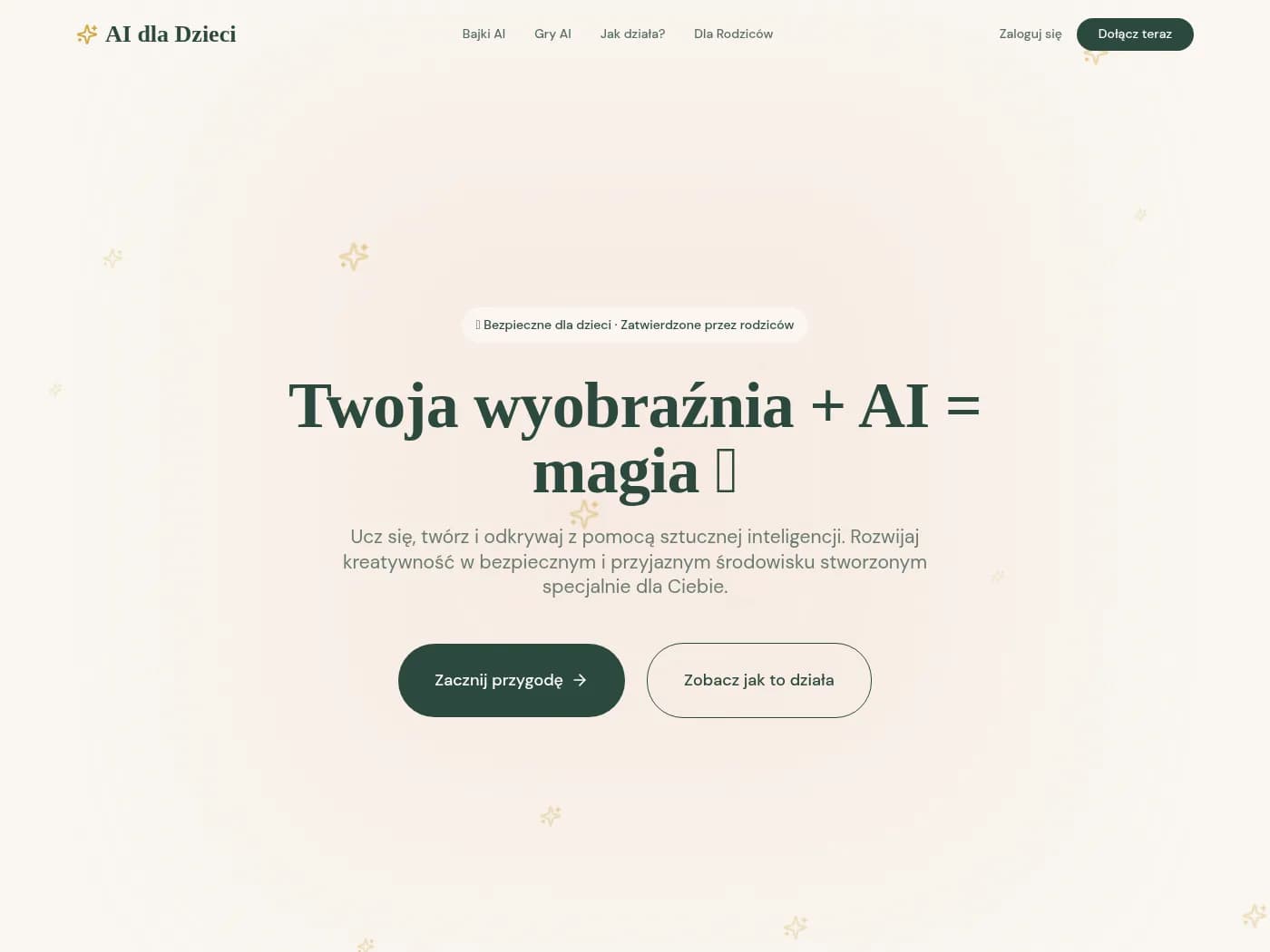 AI dla Dzieci Platforma
