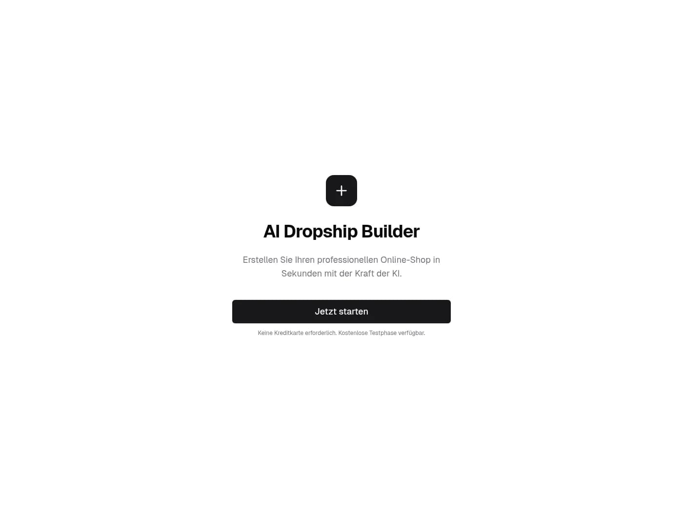 AI Dropship Builder