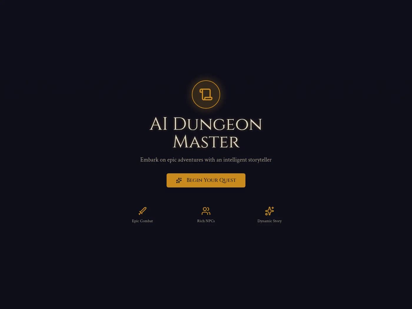 AI Dungeon Master