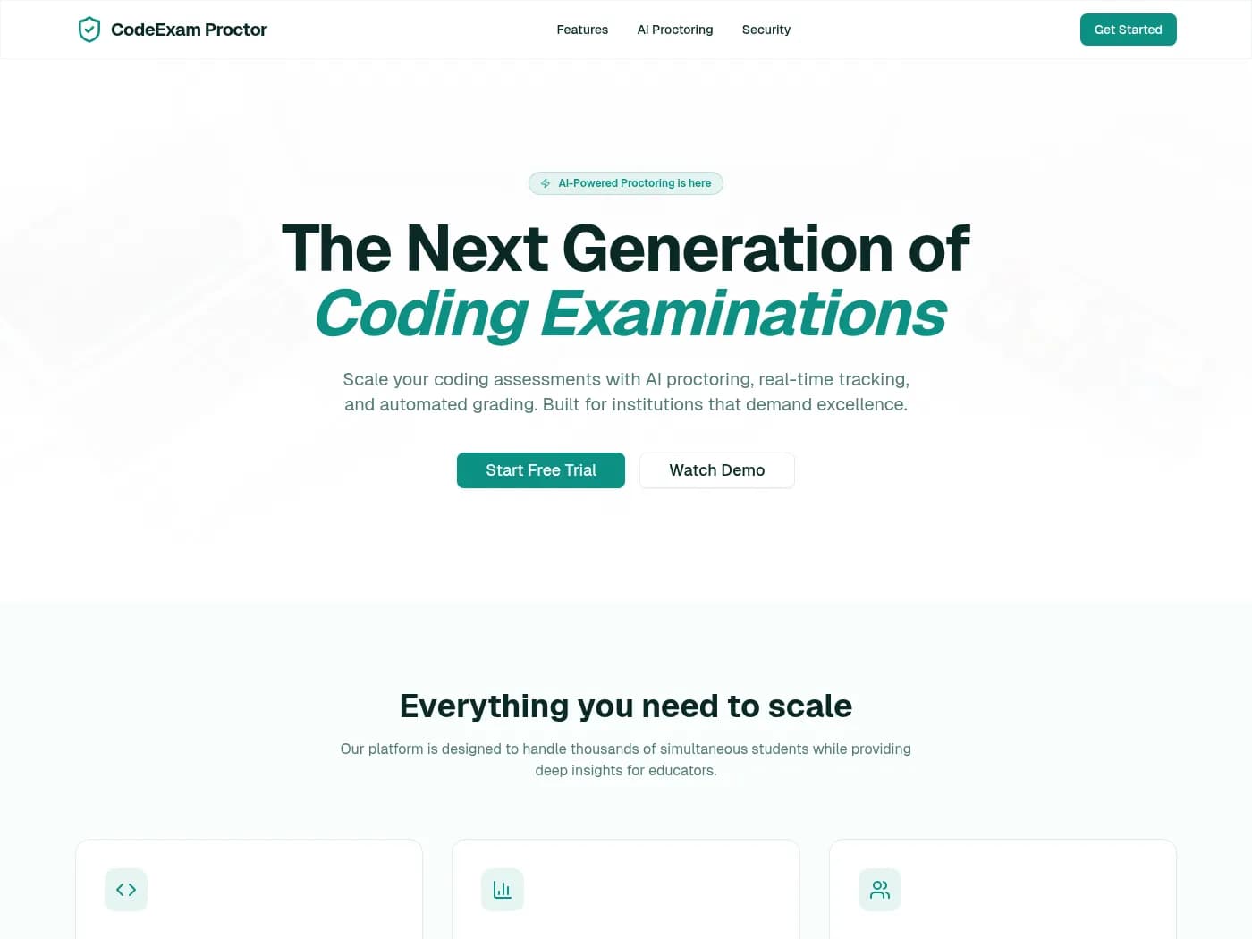 CodeExam Proctor