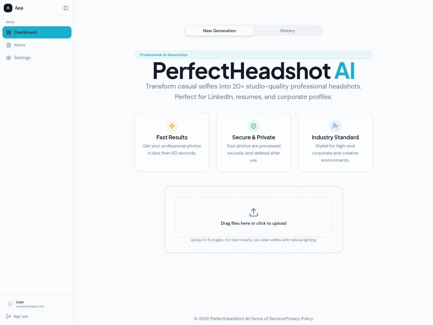 PerfectHeadshot AI