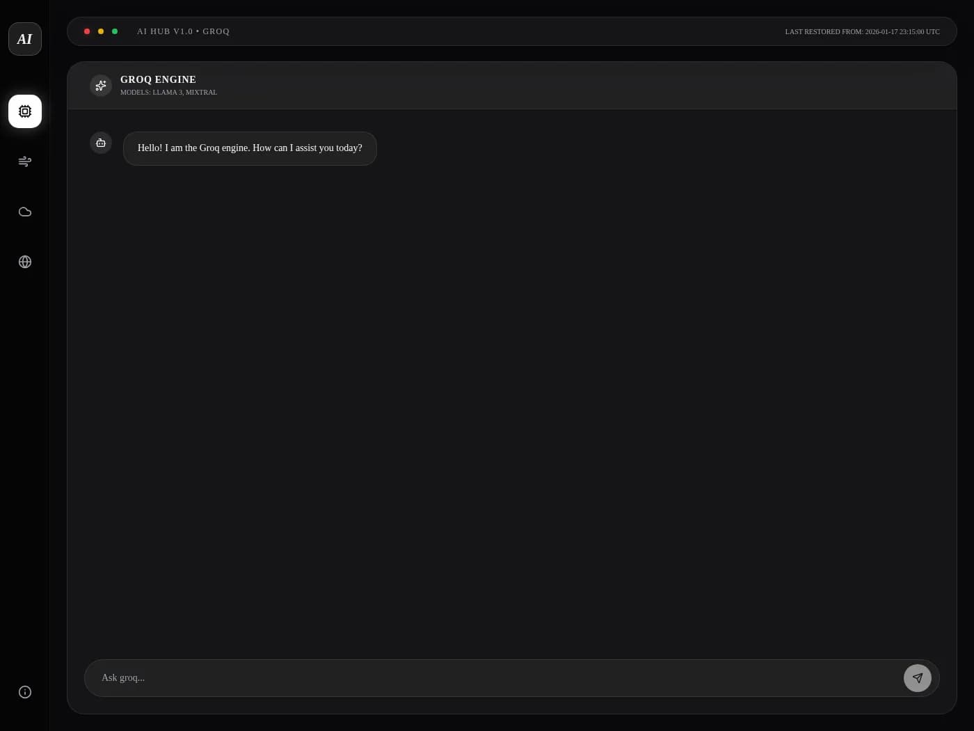 AI Hub & Smart Browser