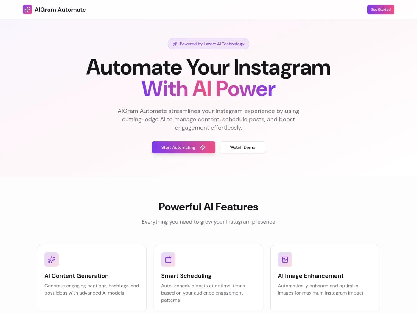 AIGram Automate
