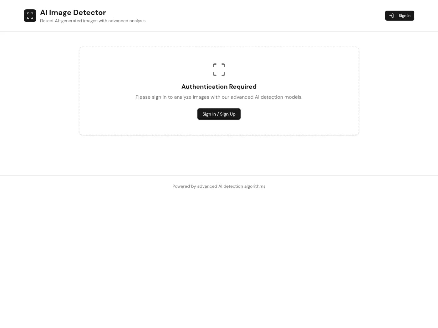 AI Image Detector