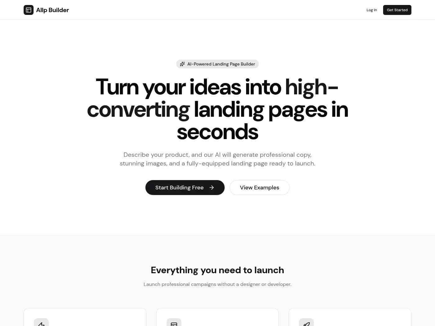 AIlp Builder