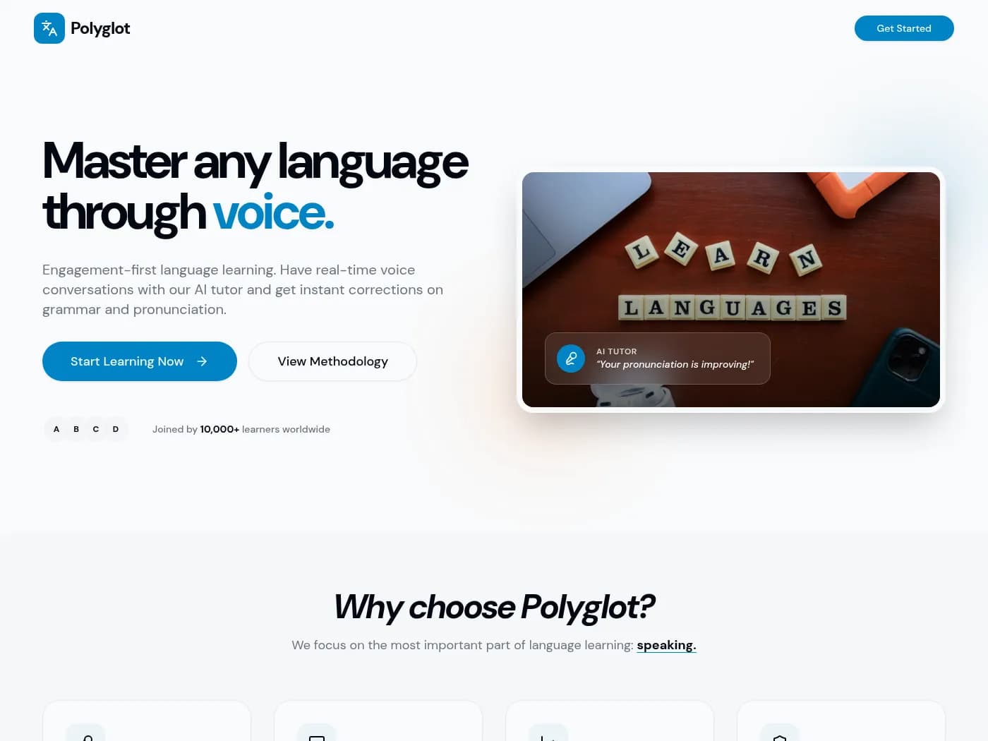 Polyglot Voice Tutor