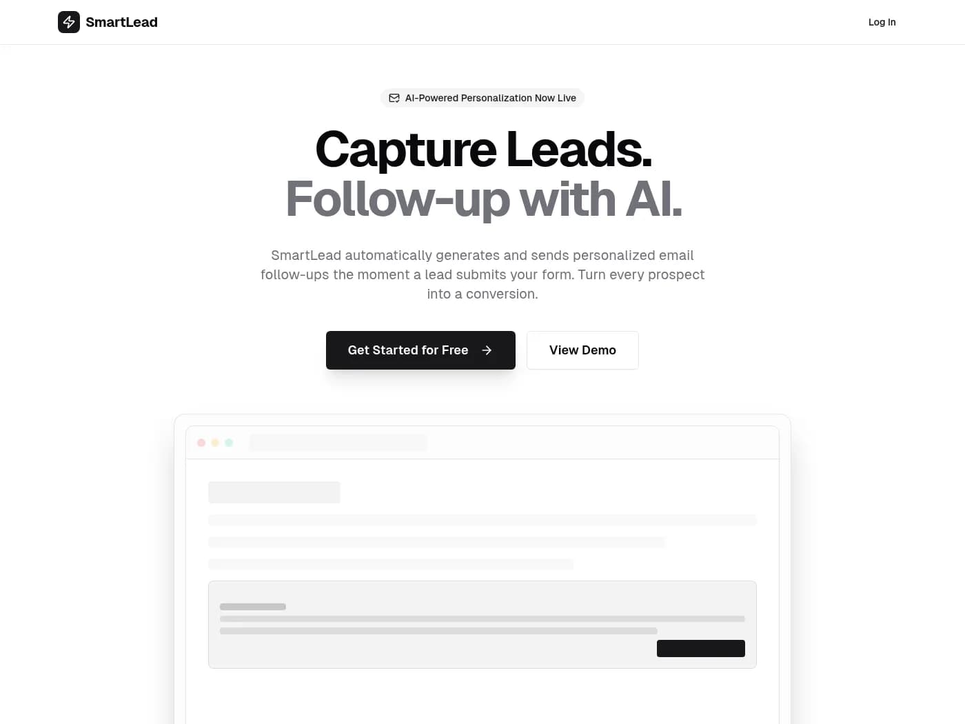 Smart Lead Form
