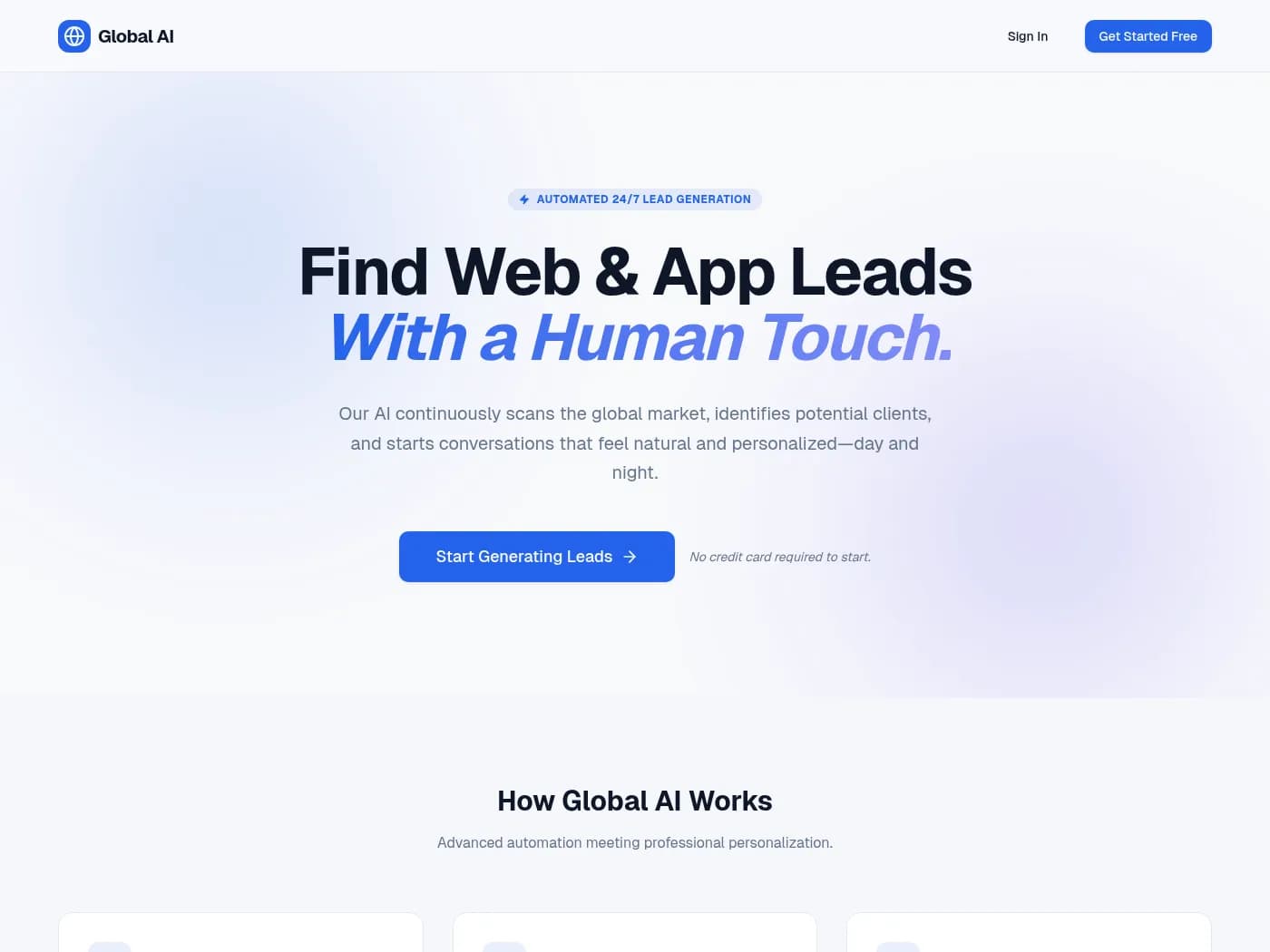 Global AI Lead Generator