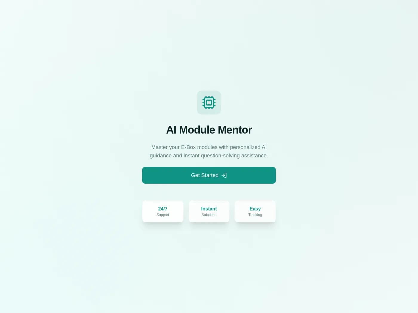 AI Module Mentor