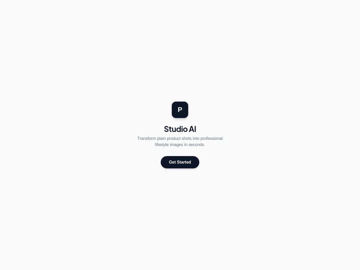 AI Product Photo Studio