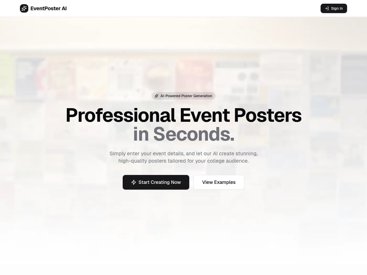 Event Poster AI