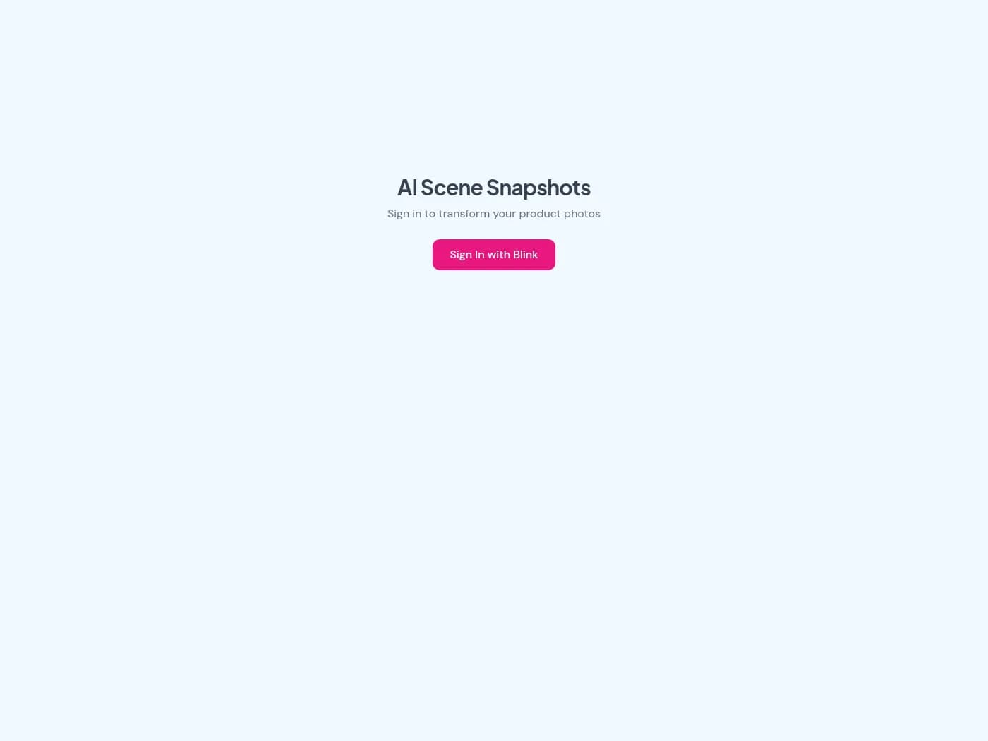 AI Scene Snapshots