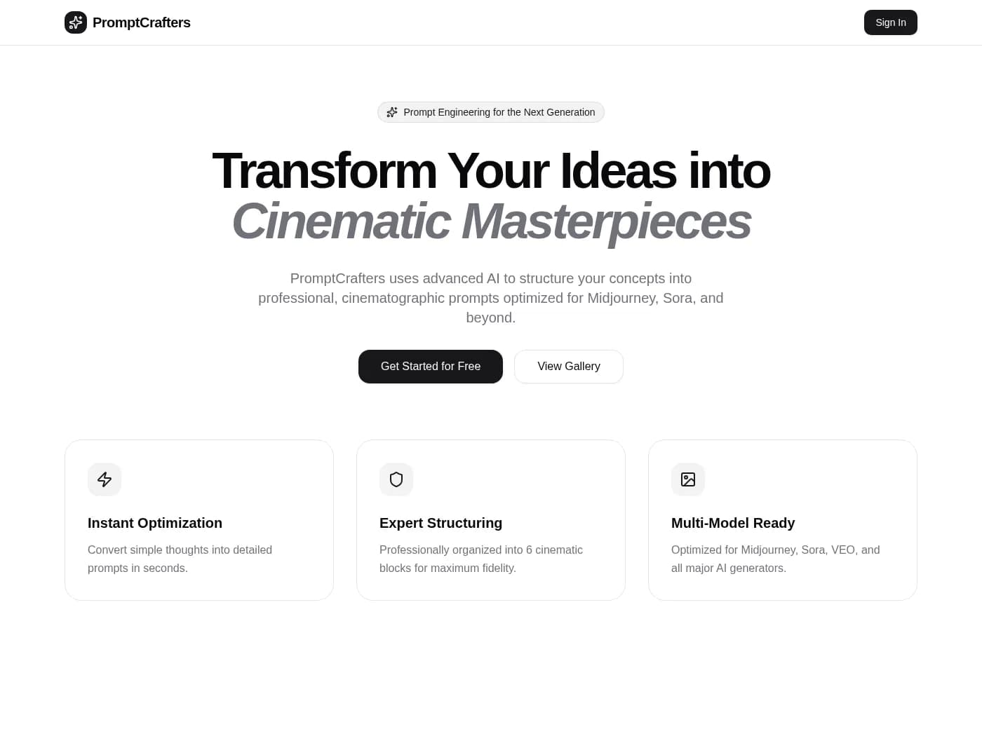 PromptCrafters