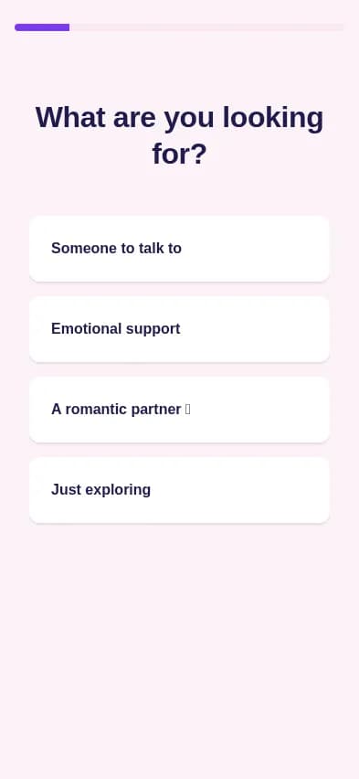 AI Romantic Companion