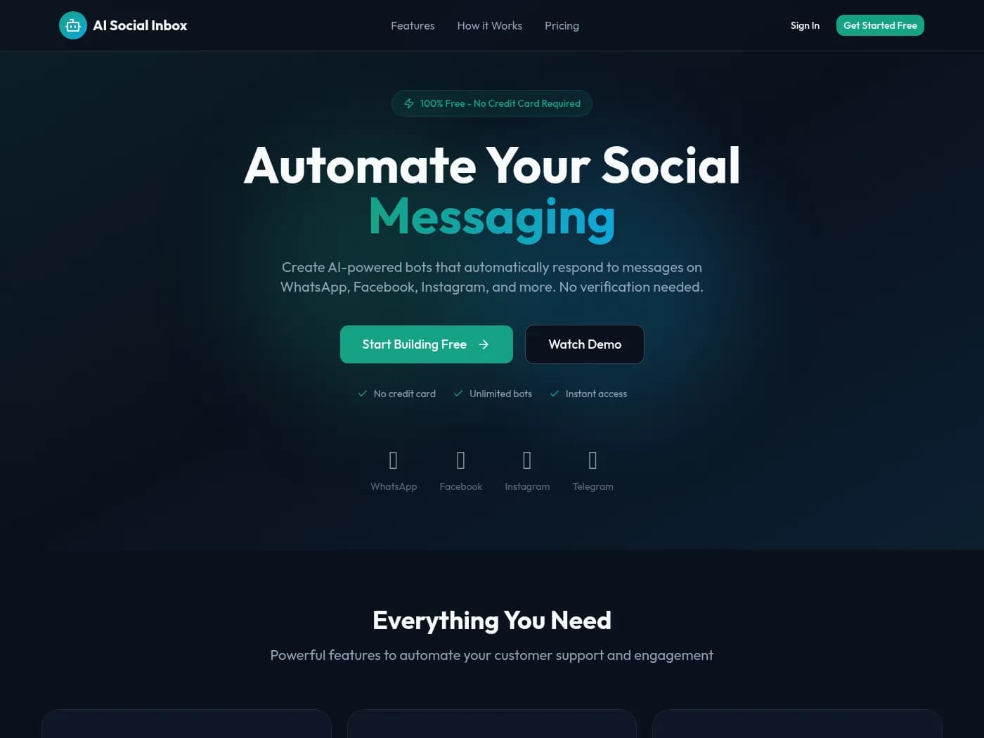 AI Social Inbox