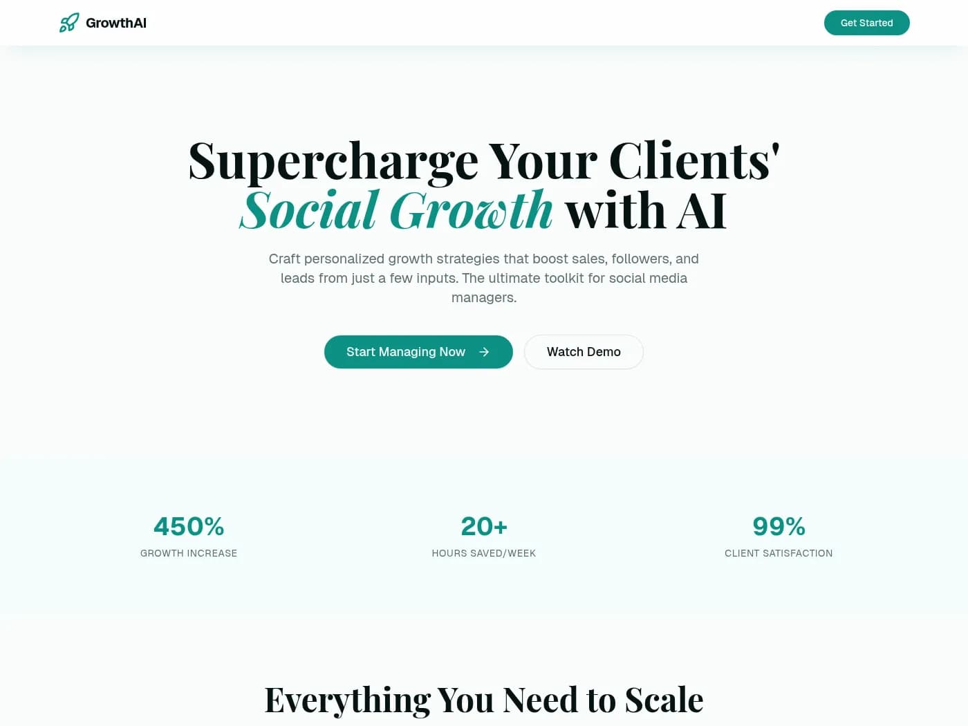AI Social Growth Manager