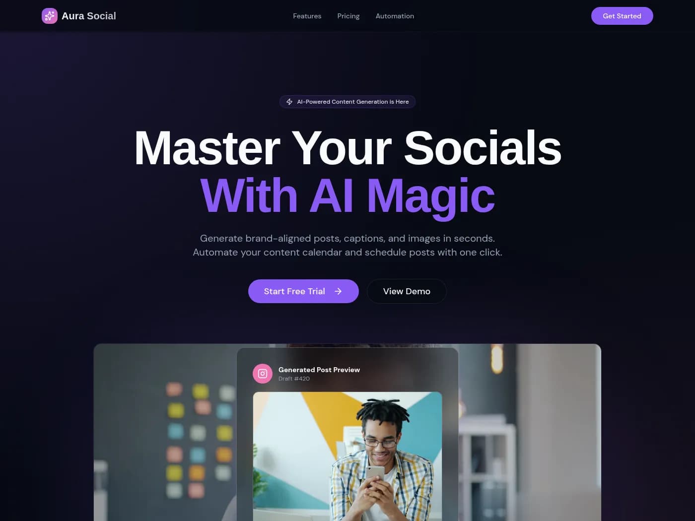 AI Social Media Manager