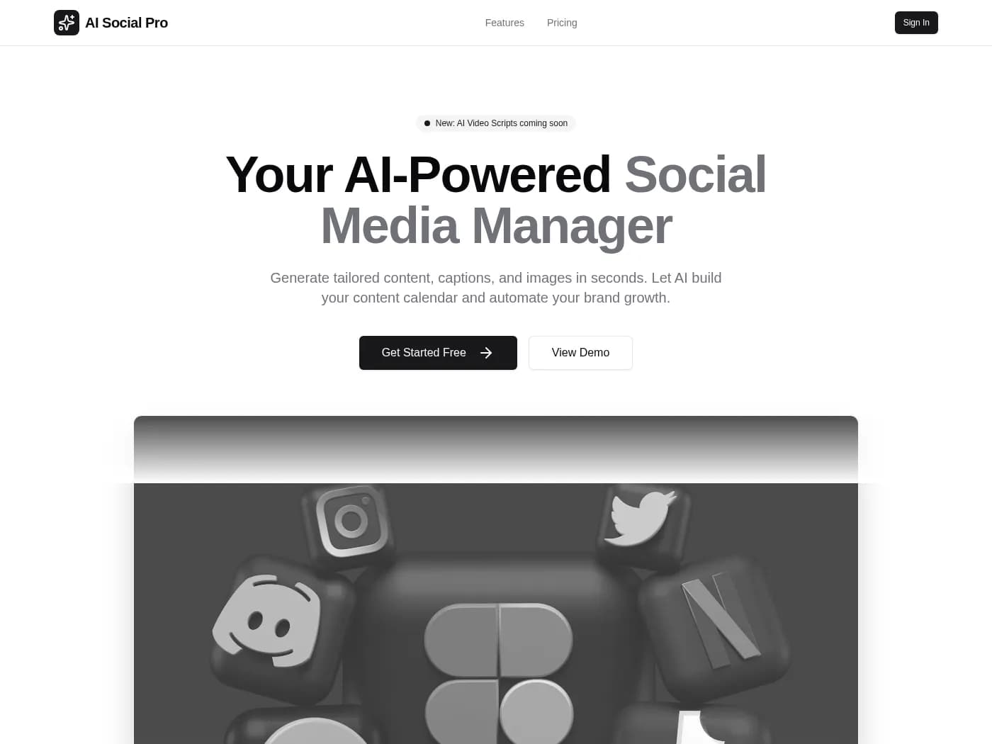 AI Social Media Pro