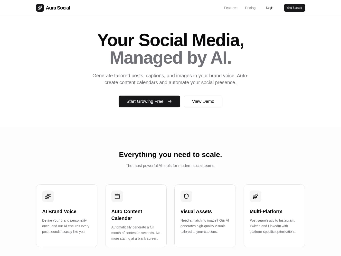 AI Social Media Manager