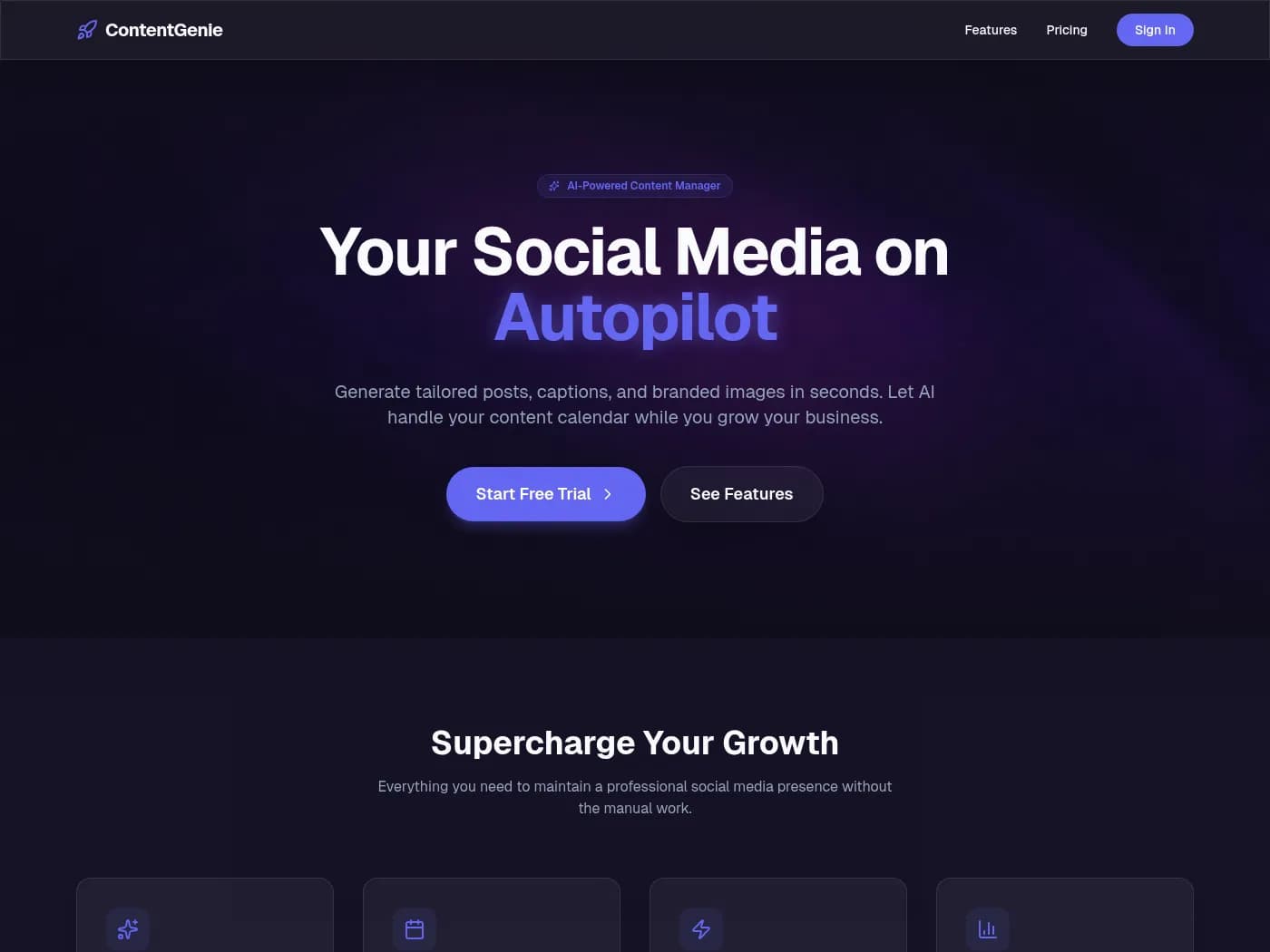 ContentGenie SaaS