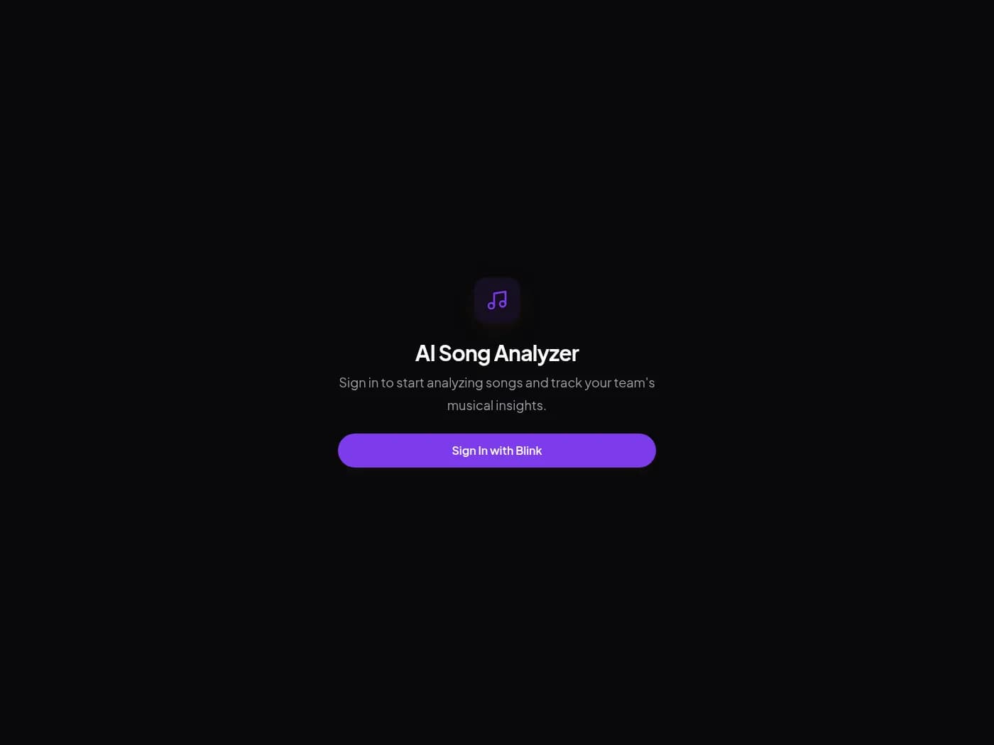 AI Song Analyzer