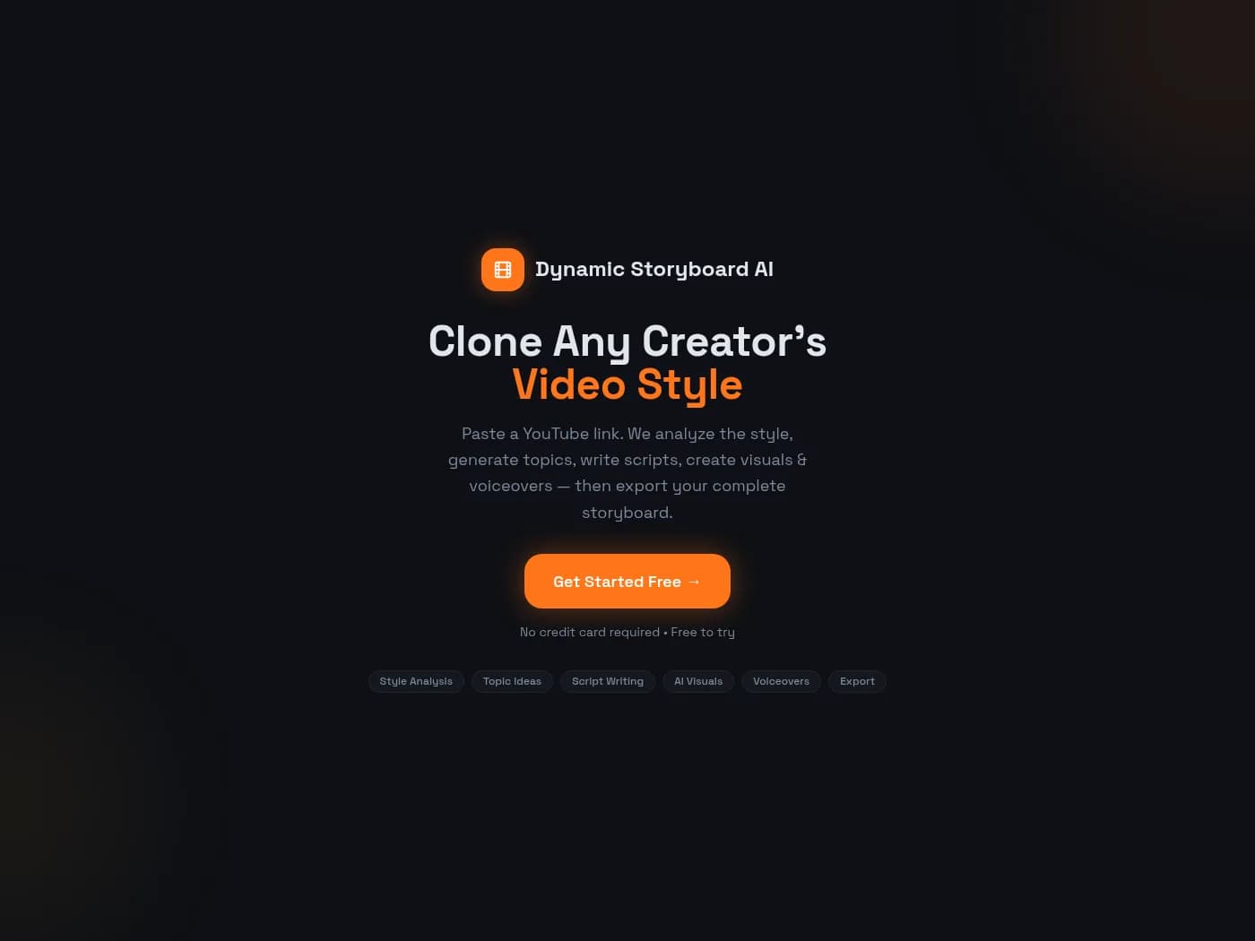 Dynamic Storyboard AI