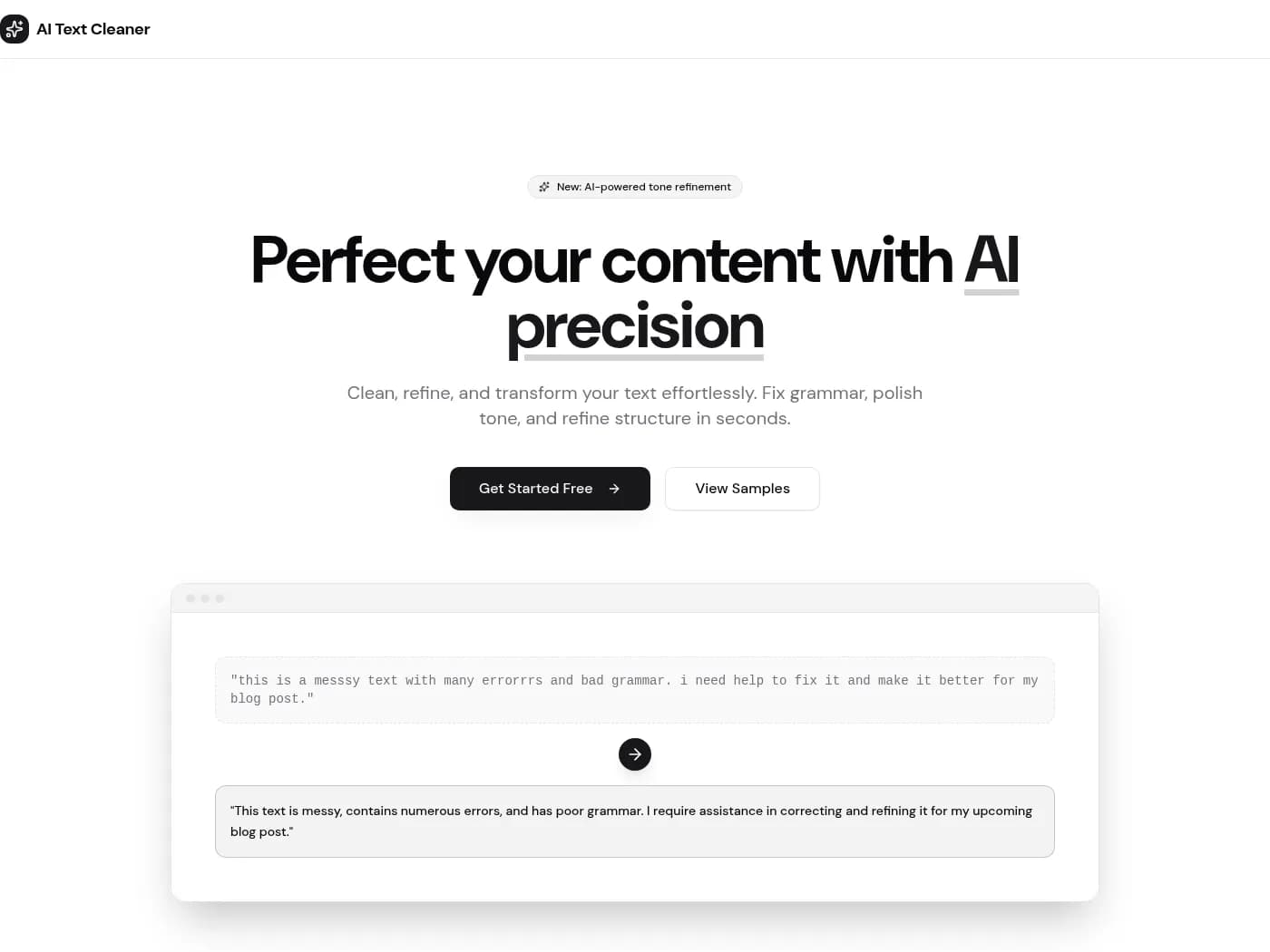 AI Text Cleaner