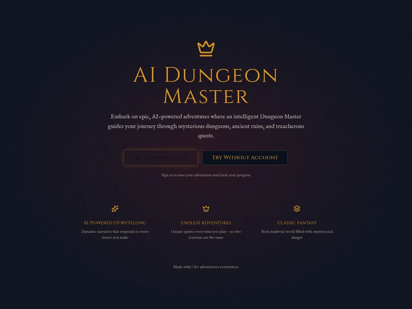 AI Dungeon Master