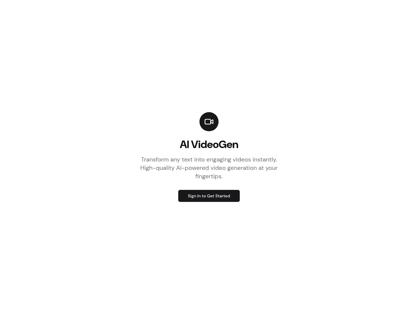 AI VideoGen