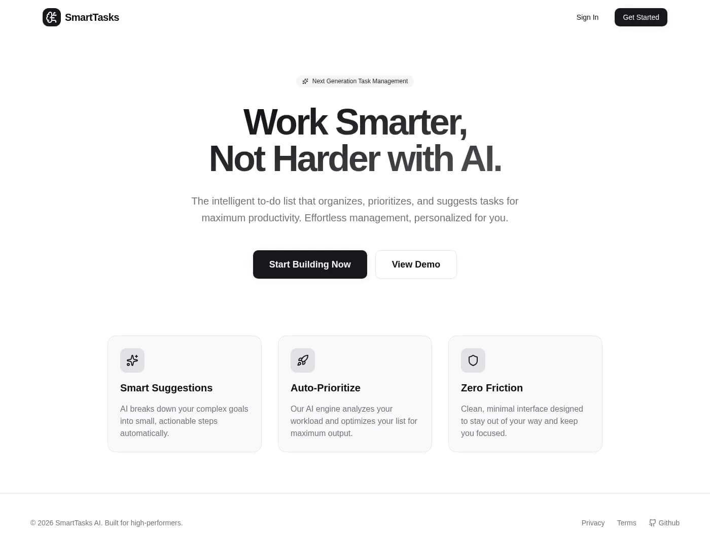 AI To-Do App