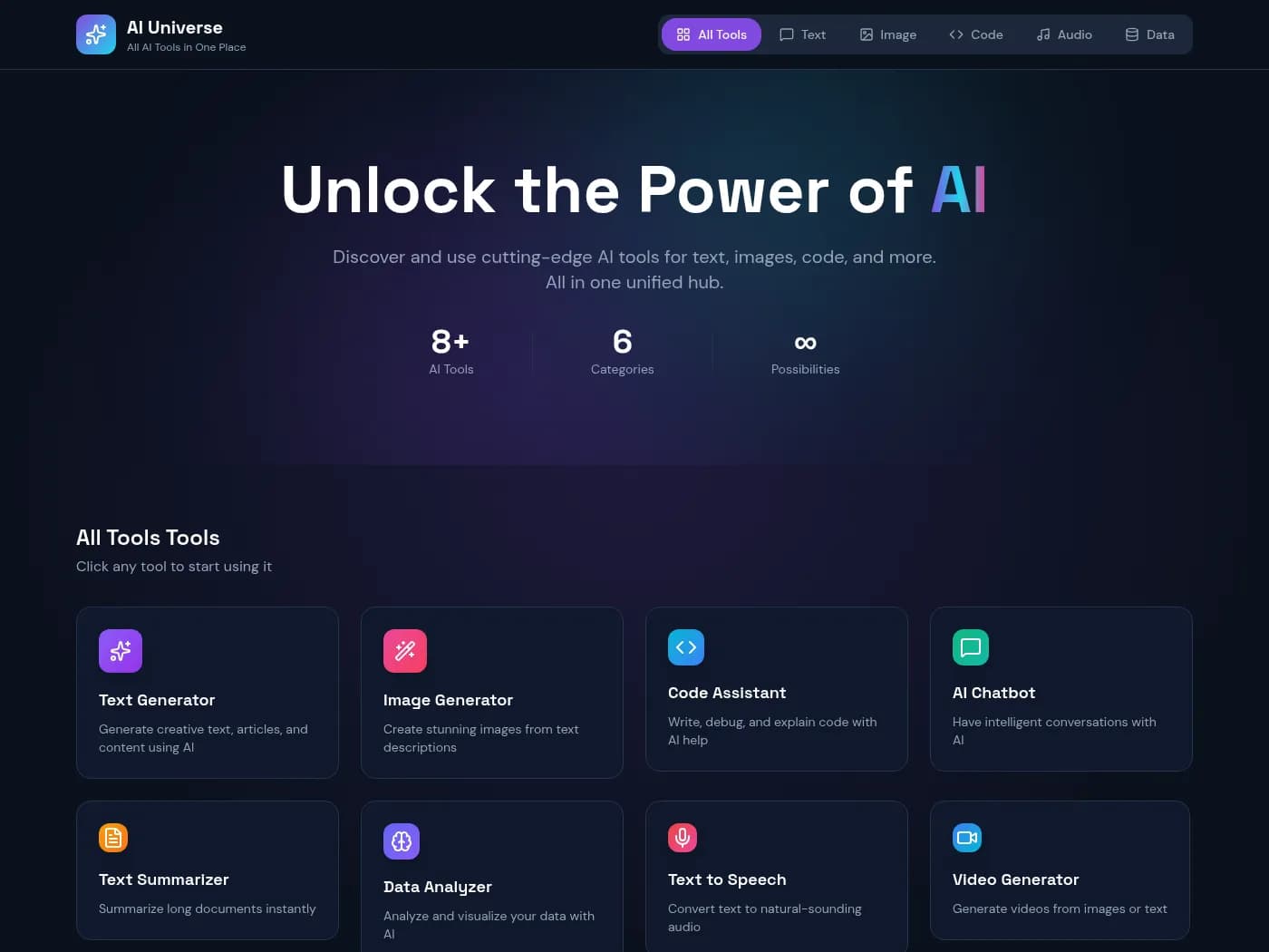 AI Tools Universe
