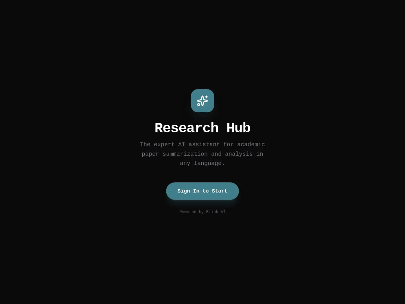AI Research Summarizer Hub