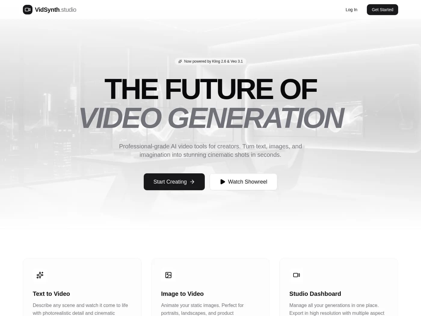 VidSynth AI Studio