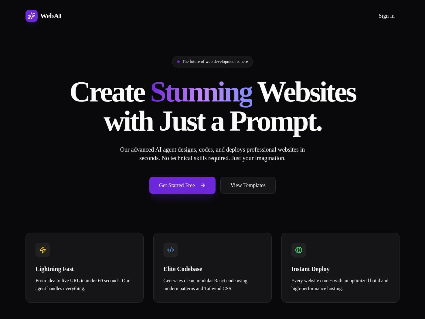 Website AI Creator
