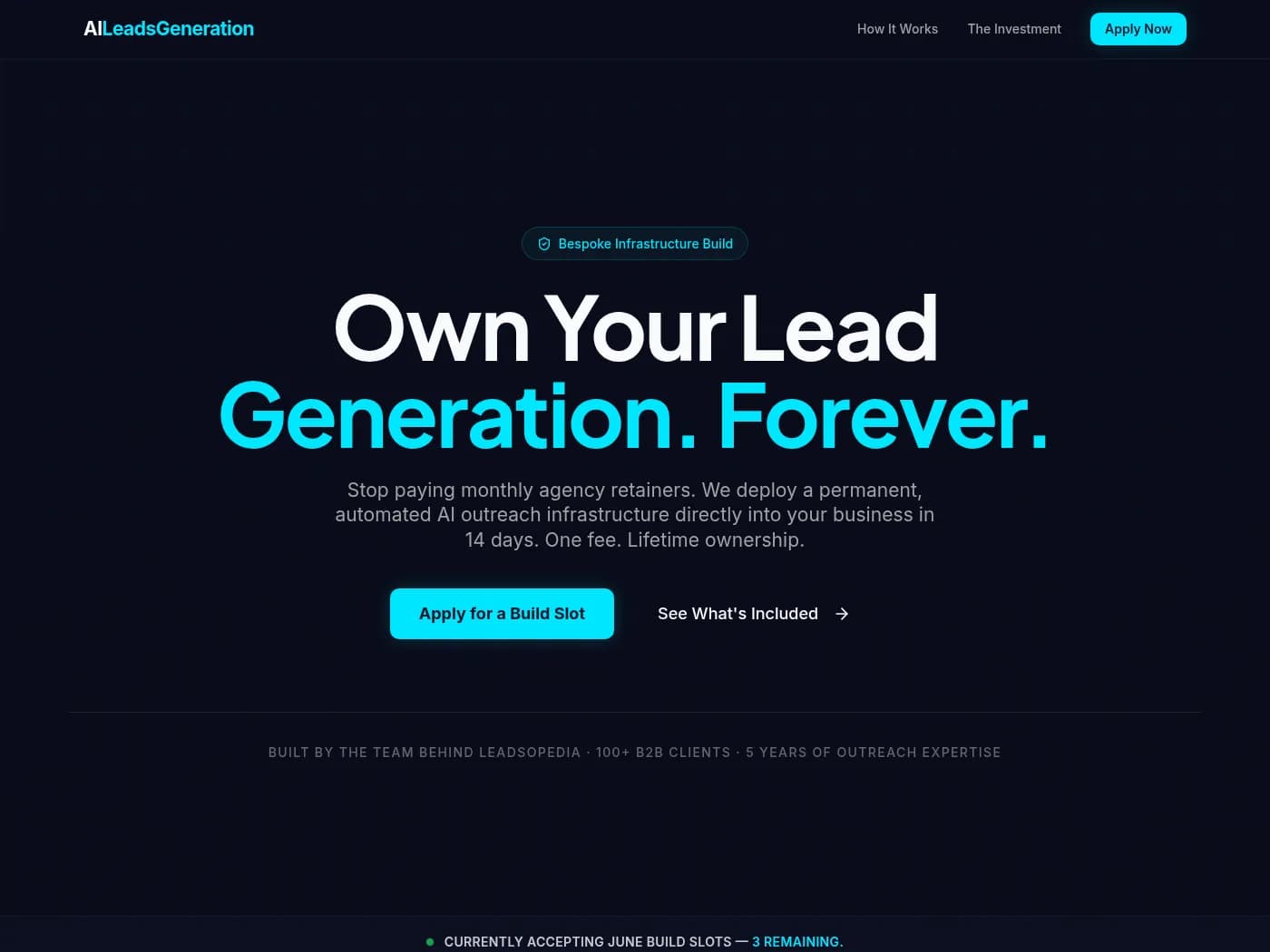 AILeadsGeneration Landing