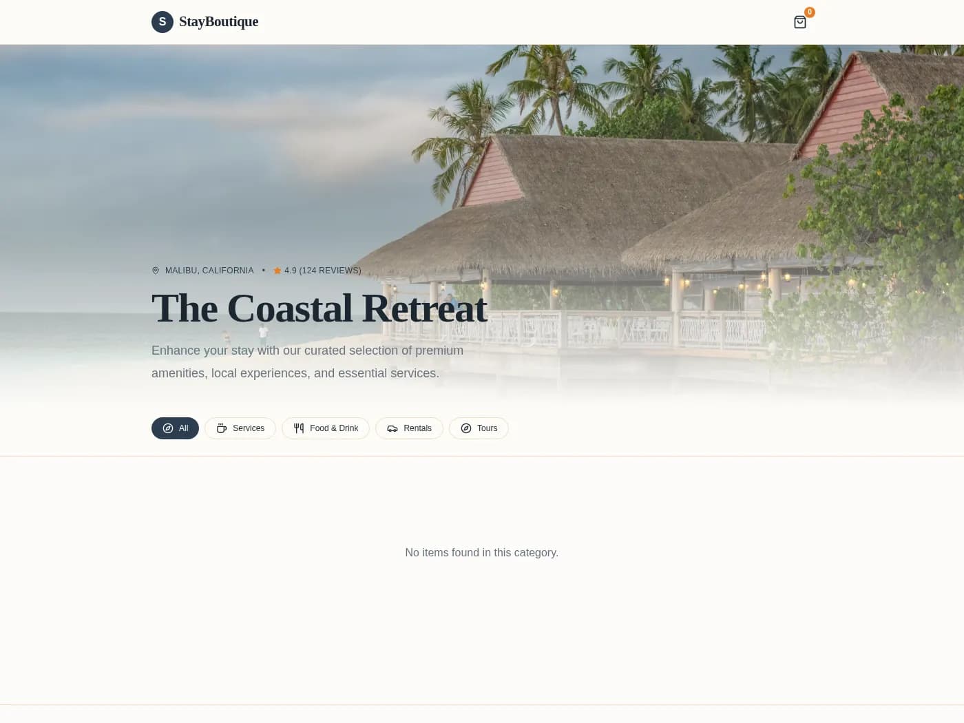 Airbnb Upsell Boutique
