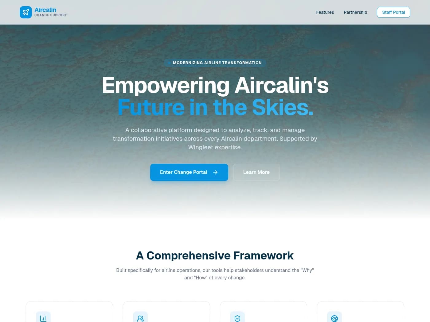 Aircalin Change Support