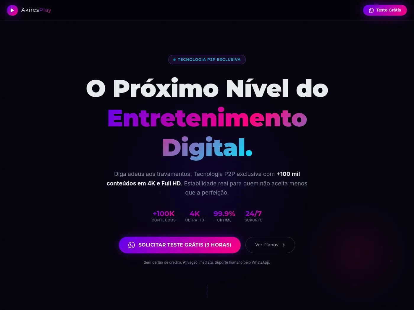 AkiresPlay Landing Page