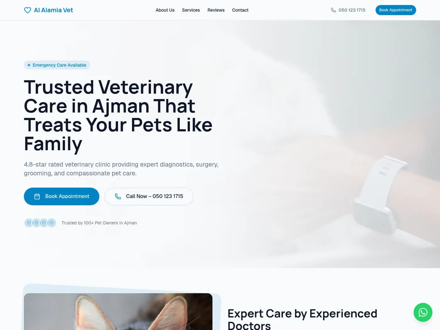 Al Alamia Vet Website