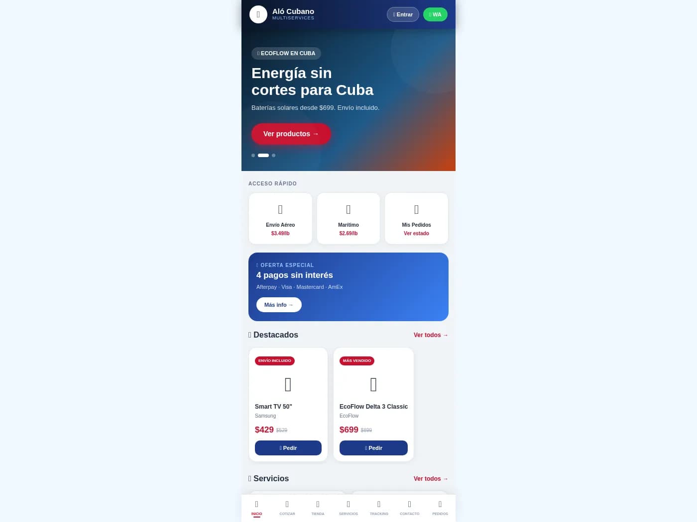 Aló Cubano App
