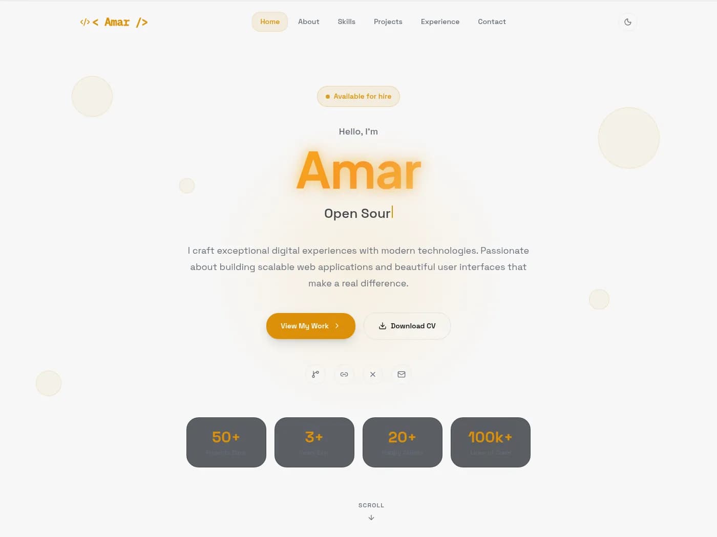 AmarJonno Portfolio Pro