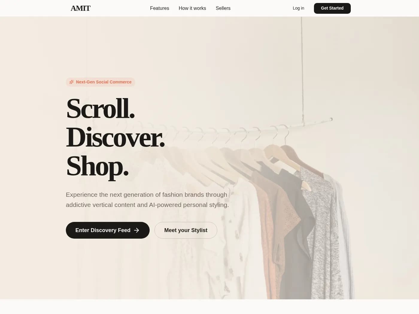 Amit Fashion Social Commerce