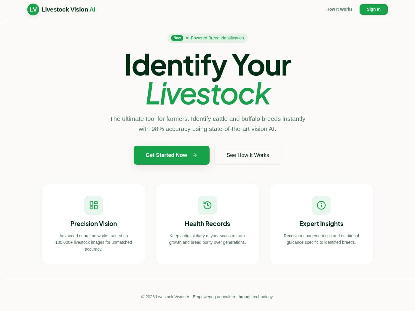 Livestock Vision AI
