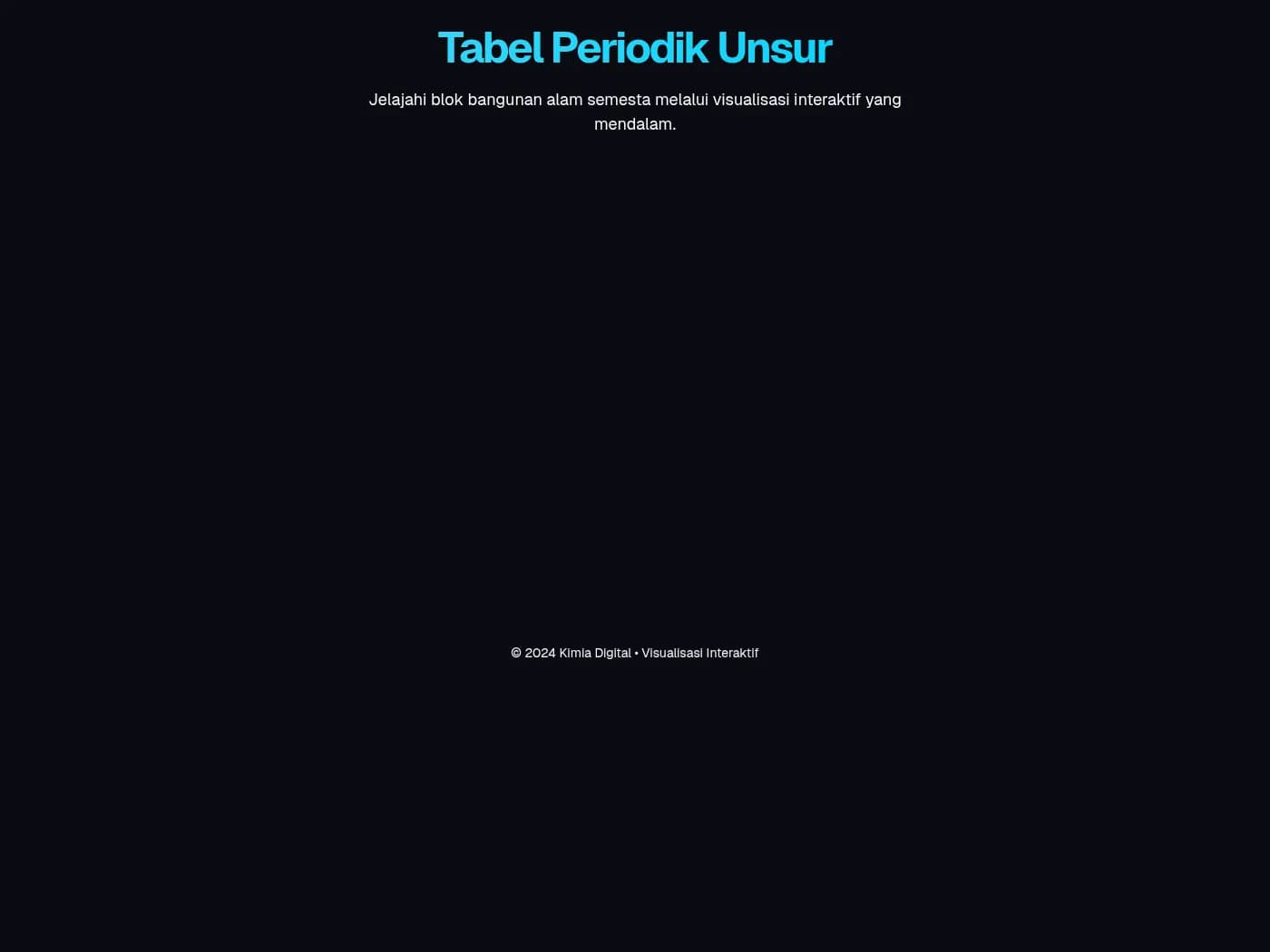 Animated Periodic Table