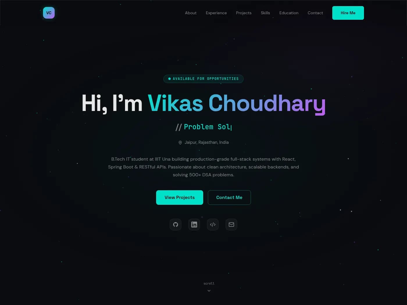 Animated Portfolio Pro