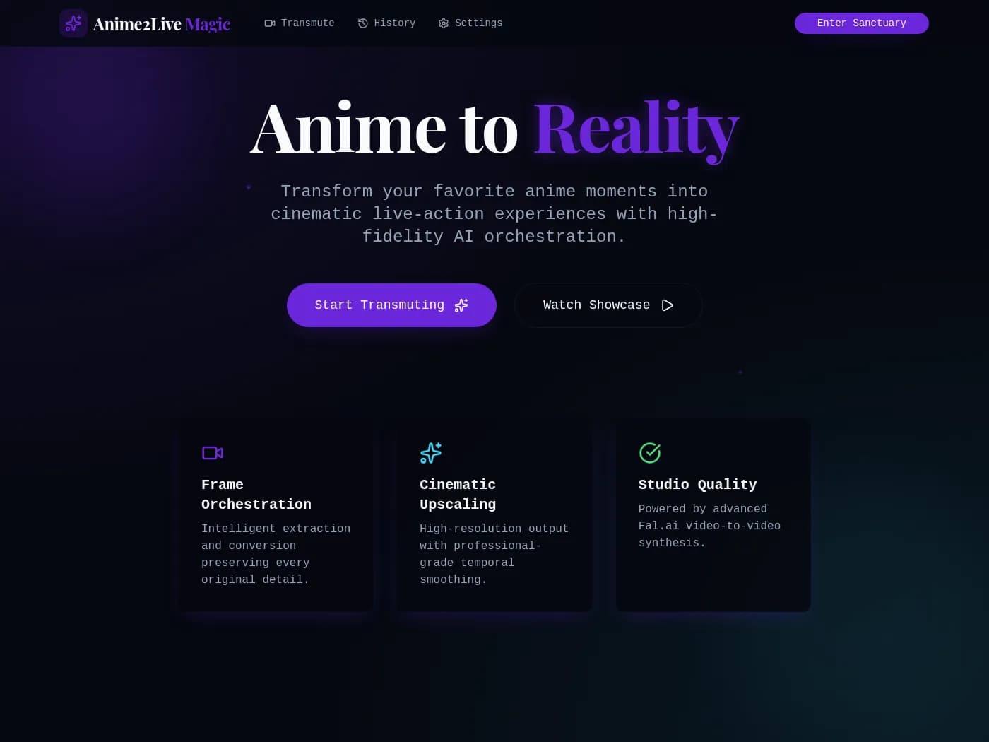 Anime2Li8ve Magic
