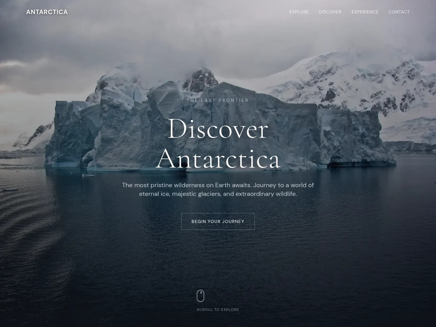 Antarctica Explore Landing