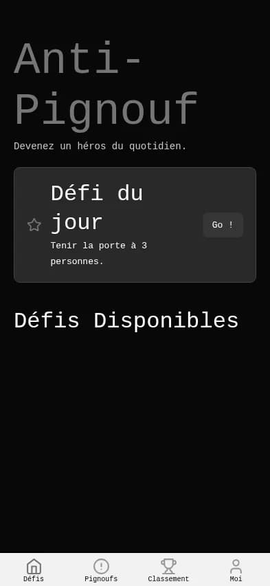 Anti-Pignouf App